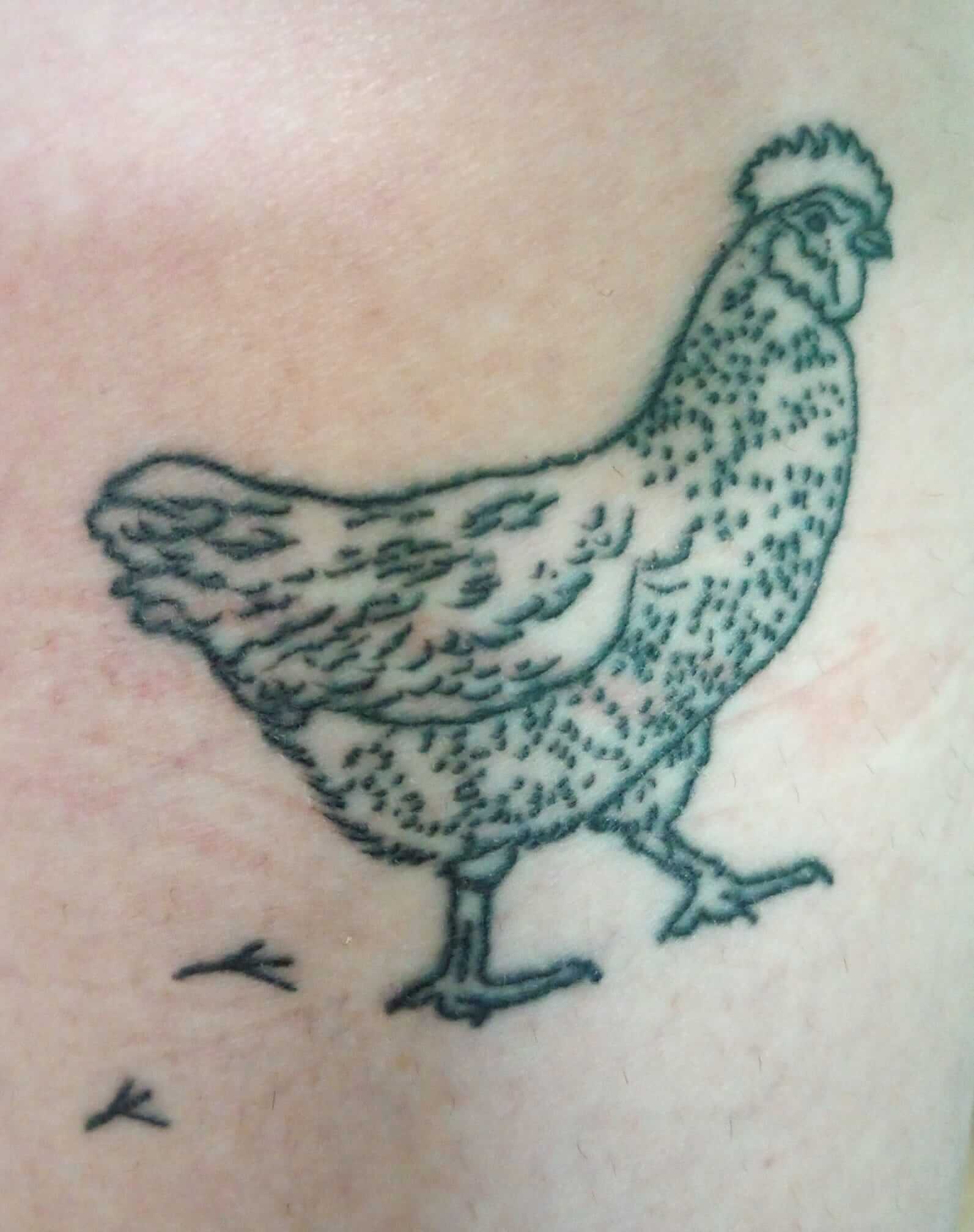 16 Creative and Loveable Chicken Tattoo Ideas That You Don’t Wanna Miss ...
