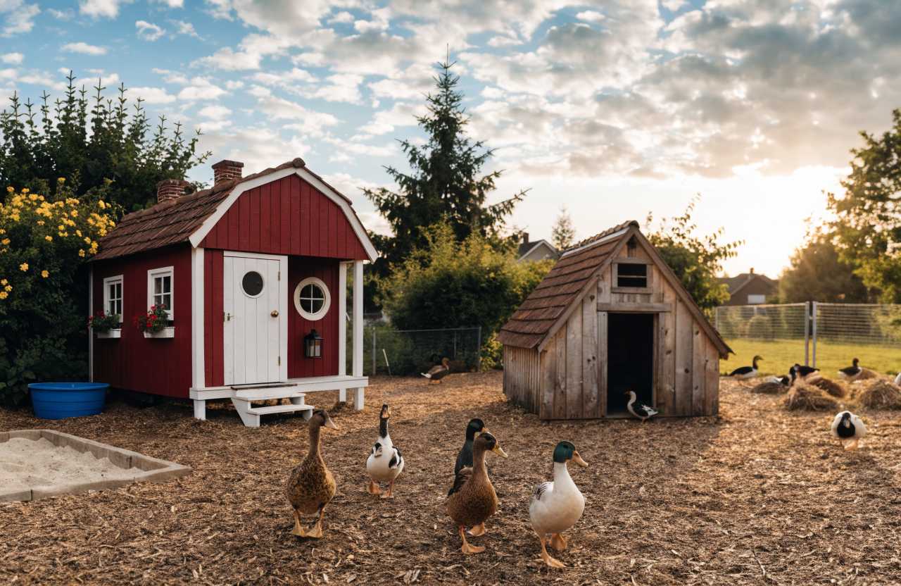 17 Duck Coop Ideas for Backyard Ducks That Are Cute and Practical ...